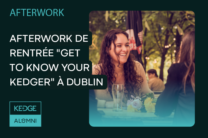 Afterwork de rentrée "get to know your kedger" à Dublin