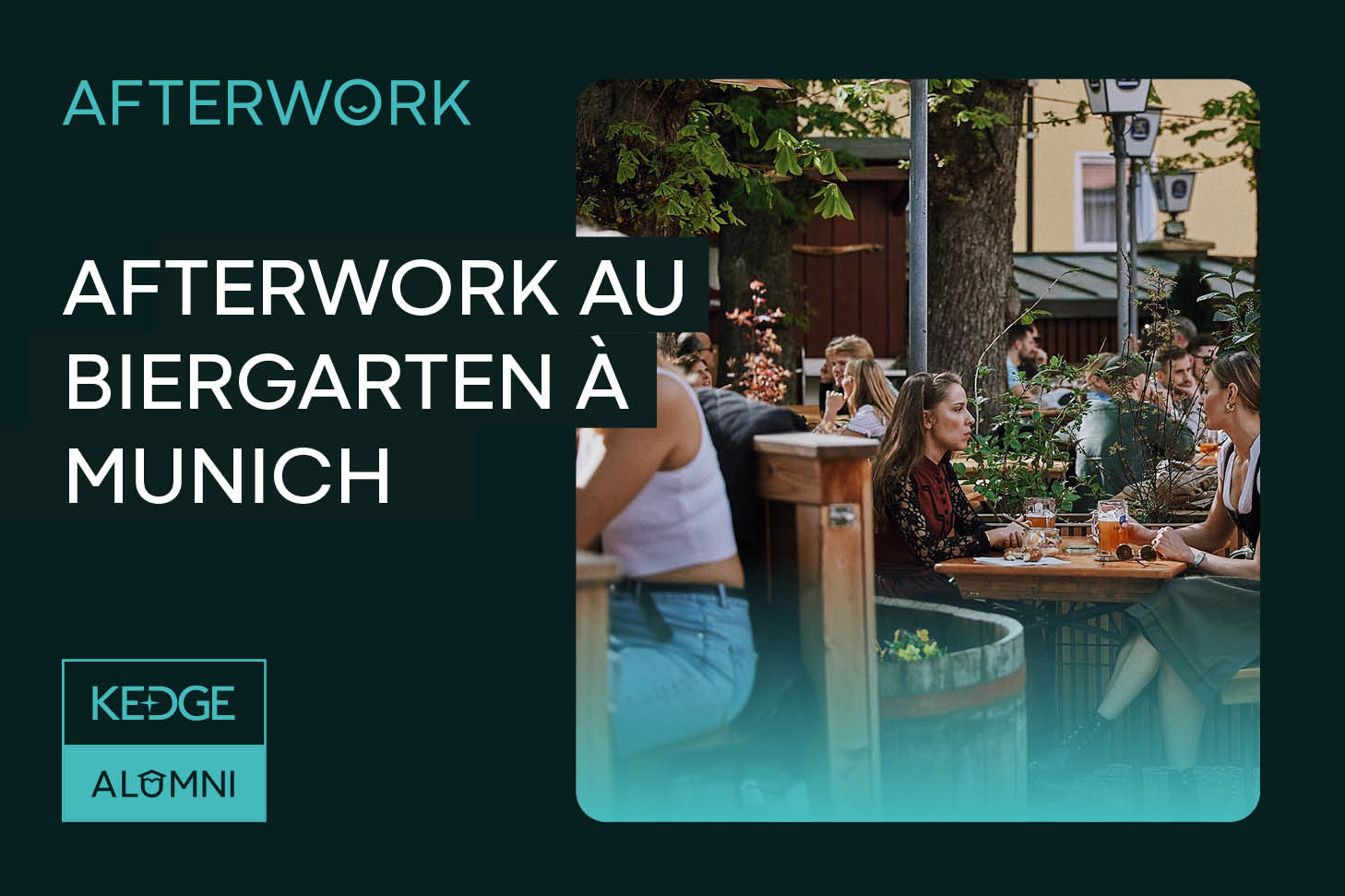 Afterwork au Biergarten à Munich