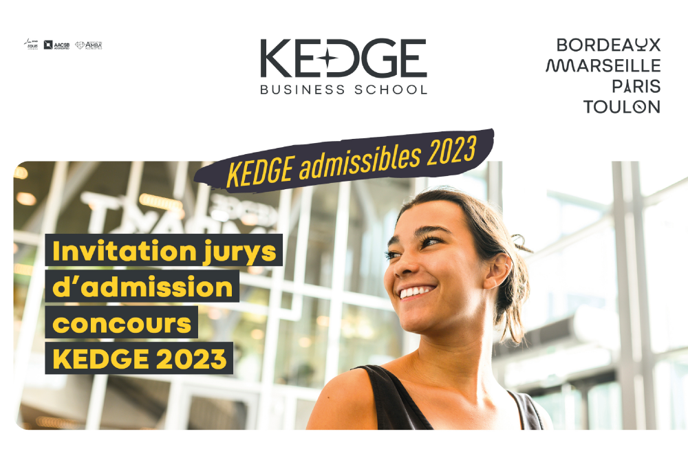 Become a jury and participate in the recruitment of future KEDGE students
